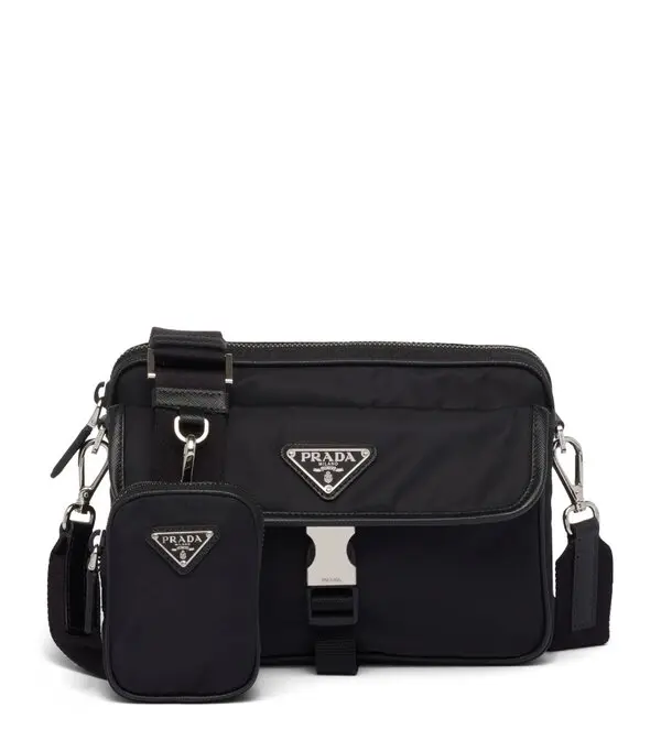 Prada Re-nylon Shoulder Bag - Black