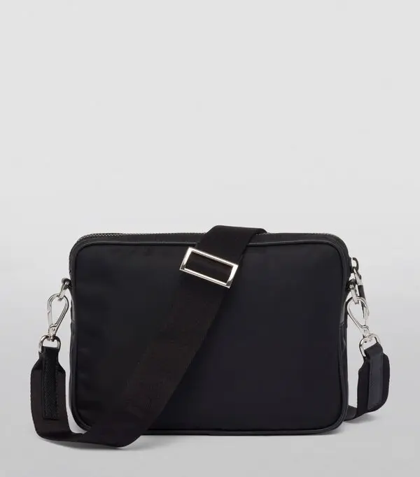 Prada Re-nylon Shoulder Bag - Black