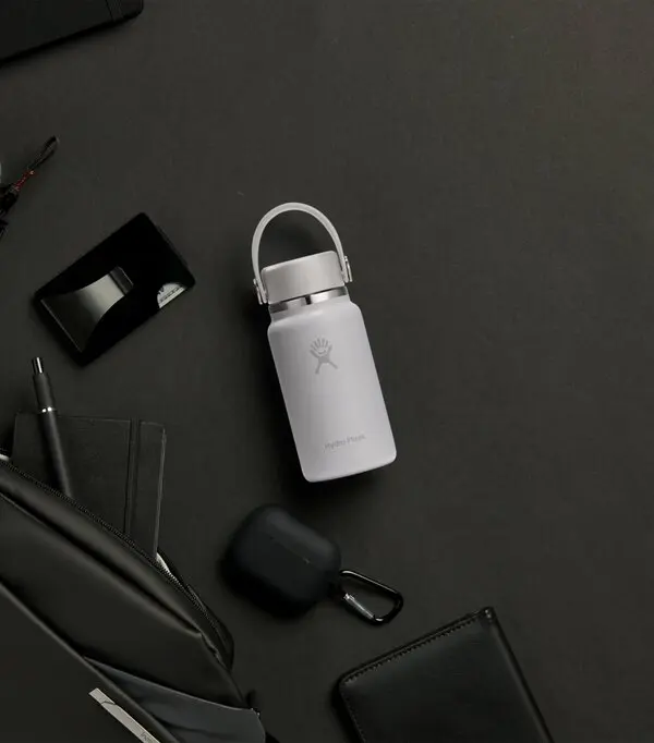 HYDRO FLASK Micro Hydro Water Bottle Birch - Grey