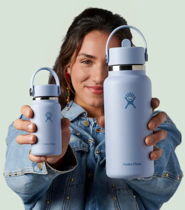HYDRO FLASK Micro Hydro Water Bottle Reef - Red