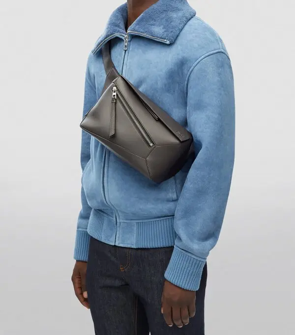 Loewe Small Puzzle Belt Bag - Grey