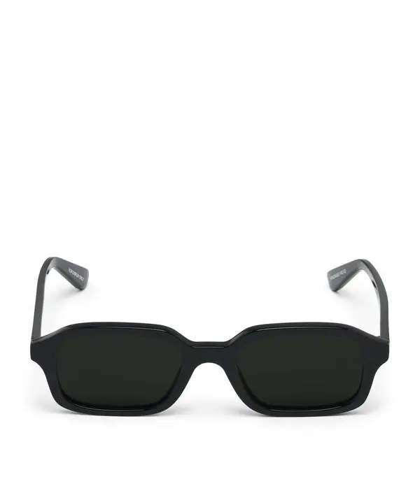 Alexander McQueen Rectangular Full Rim Sunglasses