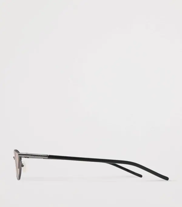 Alexander McQueen Brass Cat Eye Sunglasses