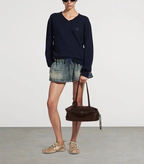 Balenciaga Small Leather Carrie Bowling Top-handle Bag - Brown