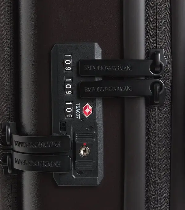 Emporio Armani Logo Carry-on Suitcase