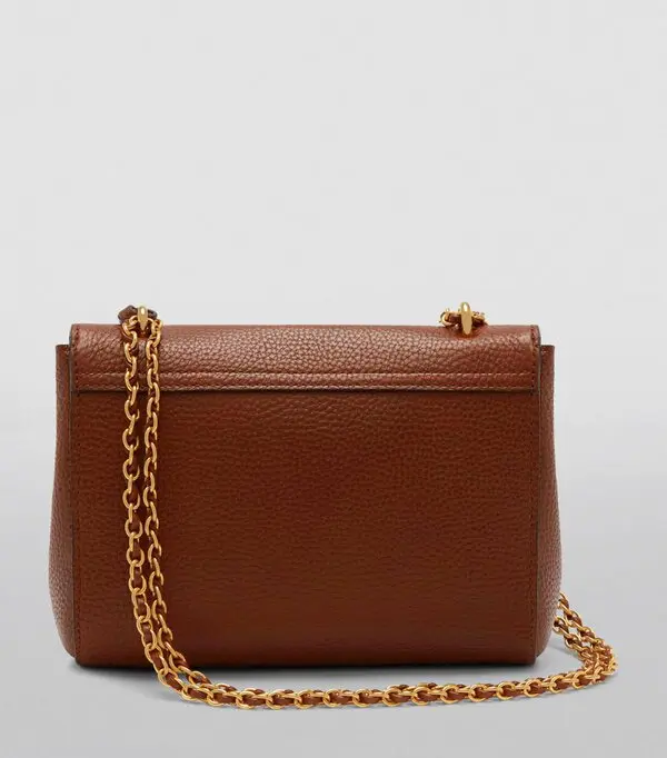 Mulberry Leather Lily Shoulder Bag - Brown