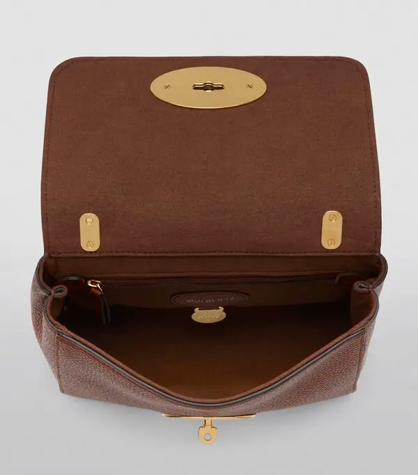 Mulberry Leather Lily Shoulder Bag - Brown