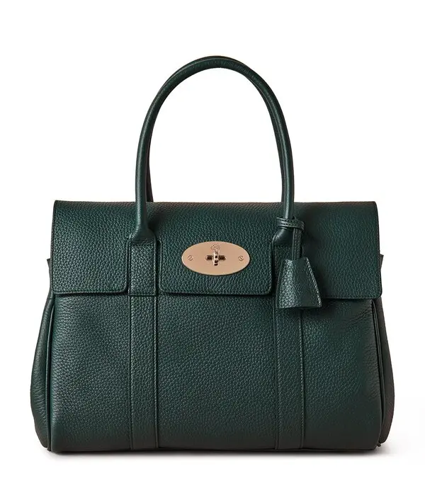 Mulberry Leather Bayswater Shoulder Bag - Green