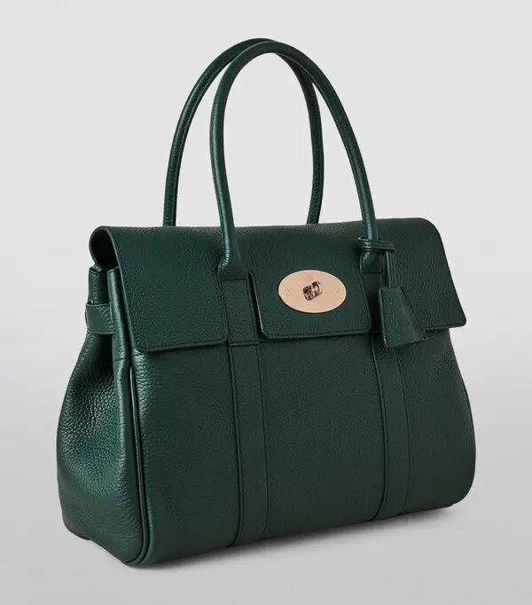 Mulberry Leather Bayswater Shoulder Bag - Green
