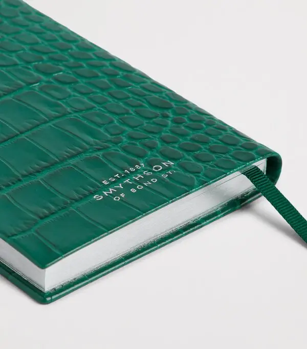Smythson Mara Leather Panama Notebook