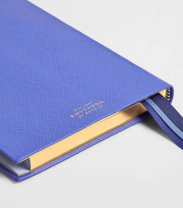 Smythson Leather Soho Planner - Purple