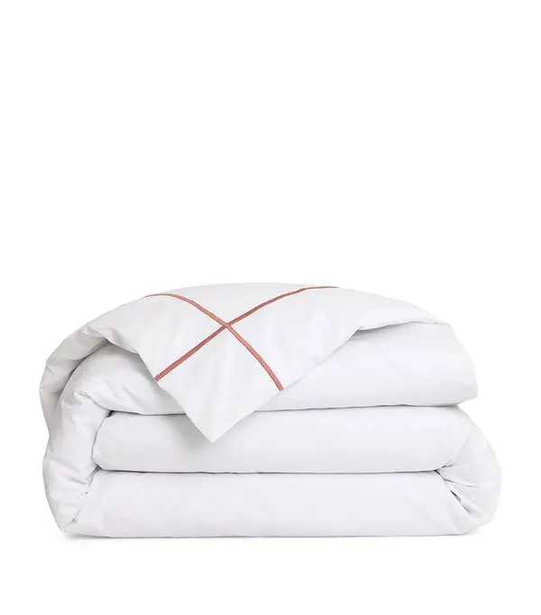 YVES DELORME Athena Santal Duvet Cover - Pink