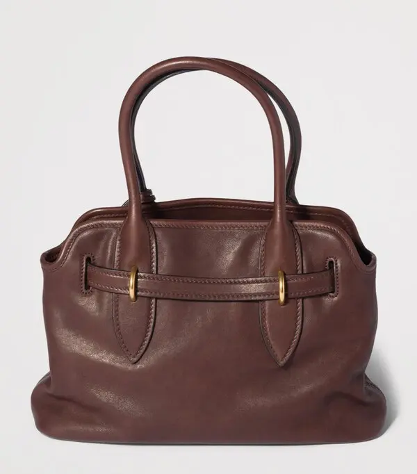 Miu Miu Nappa Leather Aventure Top Handle Bag