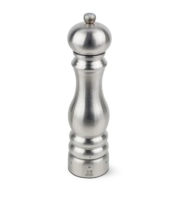PEUGEOT Stainless Steel Paris Chef Salt Mill - Metallic