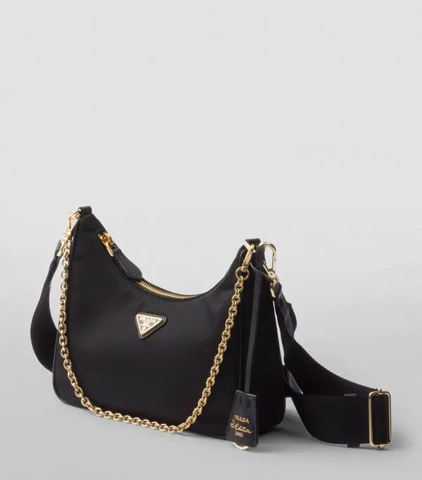 Prada Re-nylon Re-edition 2005 Shoulder Bag - Black