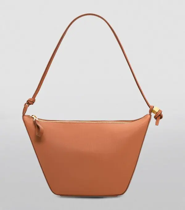 Loewe Mini Leather Hammock Shoulder Bag