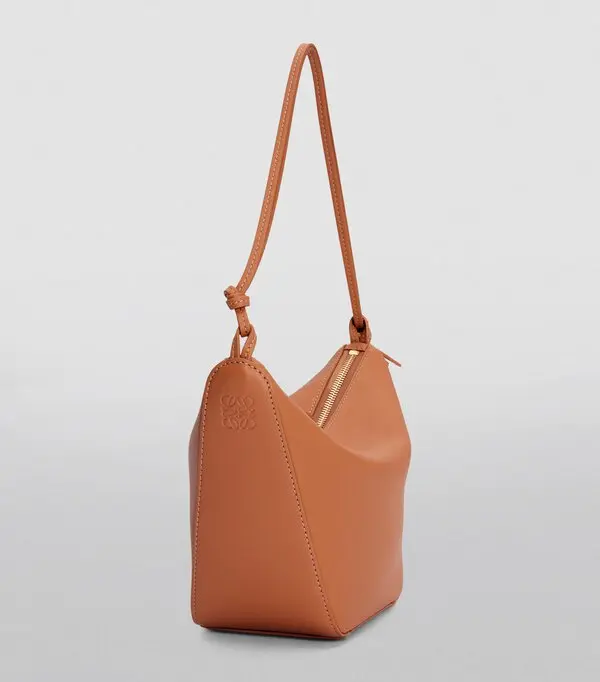 Loewe Mini Leather Hammock Shoulder Bag