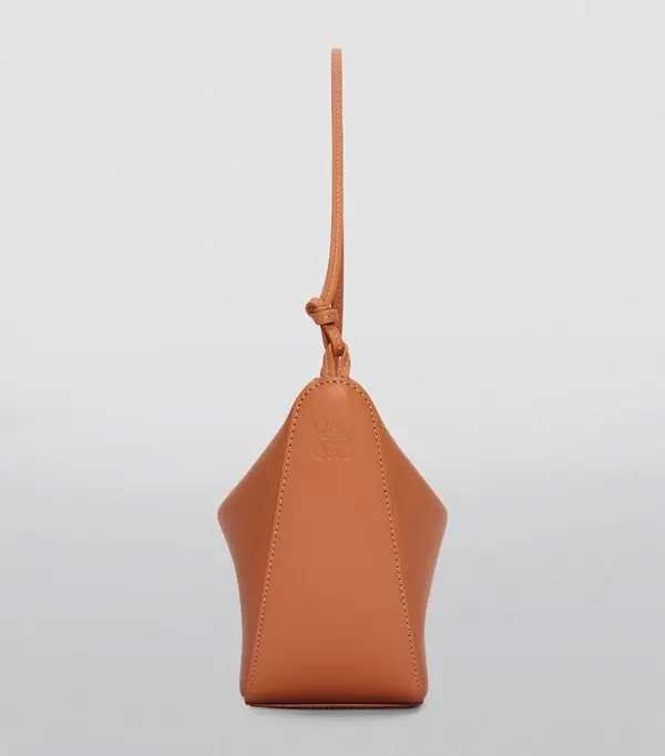 Loewe Mini Leather Hammock Shoulder Bag