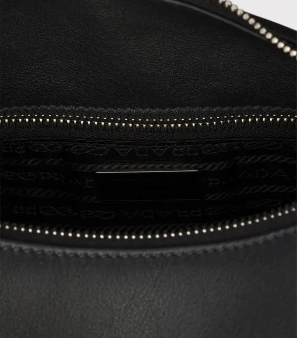 Prada Large Leather Shoulder Bag