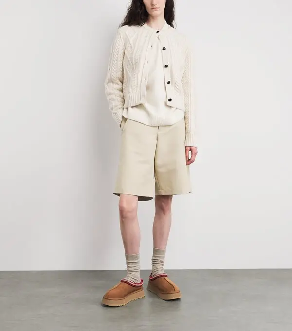 UGG Suede Tazz Ii Slippers - Beige