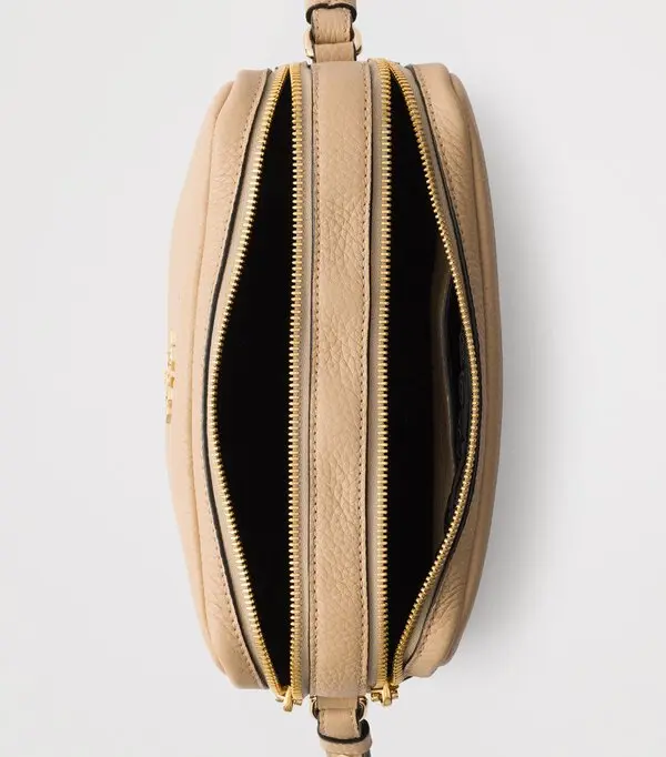 Prada Leather Cross-body Bag - Neutral