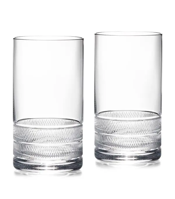 Ralph Lauren Remy Highball Glasses - Clear