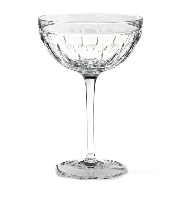 Ralph Lauren Crystal Glass Coraline Champagne Coupe - Clear