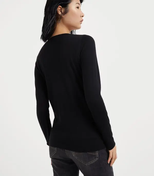 Brunello Cucinelli Cashmere-silk Crewneck Sweater