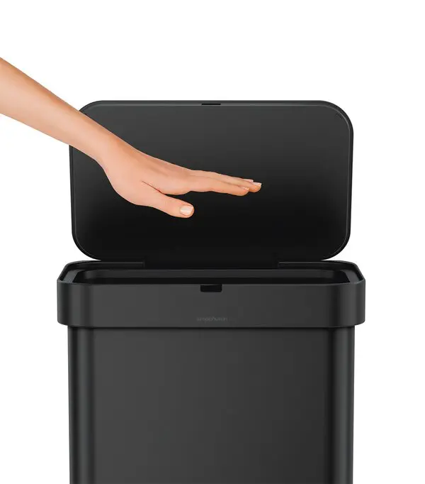 SIMPLEHUMAN Rectangular Sensor Bin - Black