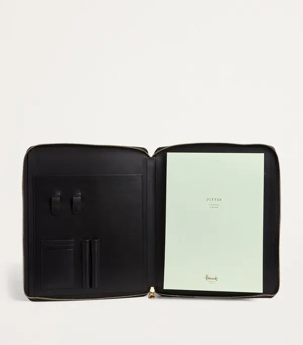 Harrods Leather Writing Folder