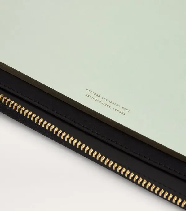 Harrods Leather Writing Folder
