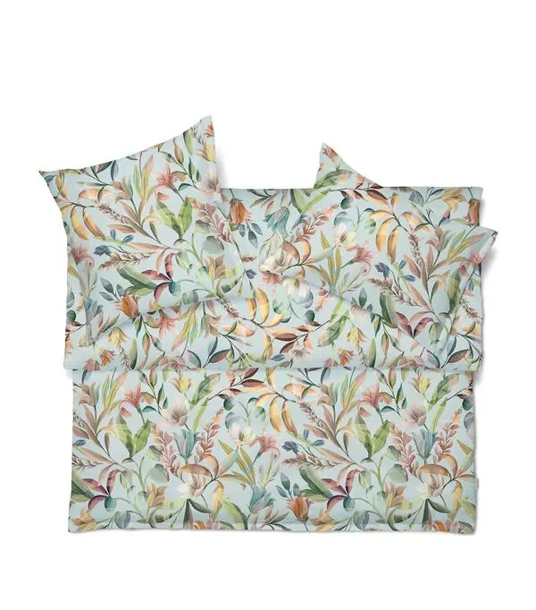 SCHLOSSBERG Adele Vertical Oxford Pillowcase - Green