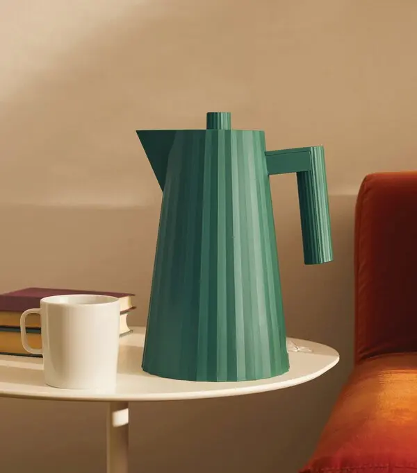 ALESSI Plissé Kettle - Green