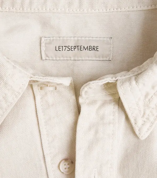 LE17SEPTEMBRE Denim Overshirt