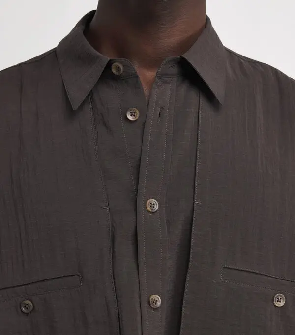 LE17SEPTEMBRE Panelled Oversized Shirt