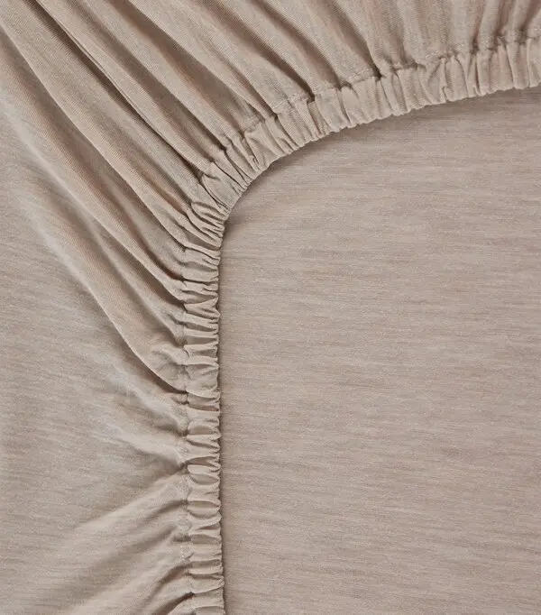 SHELEP Merino Jersey King Fitted Sheet