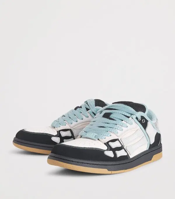 Amiri Skel Top Low Sneakers - Black