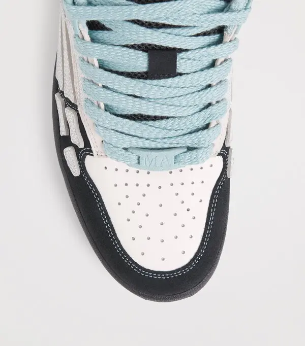 Amiri Skel Top Low Sneakers - Black