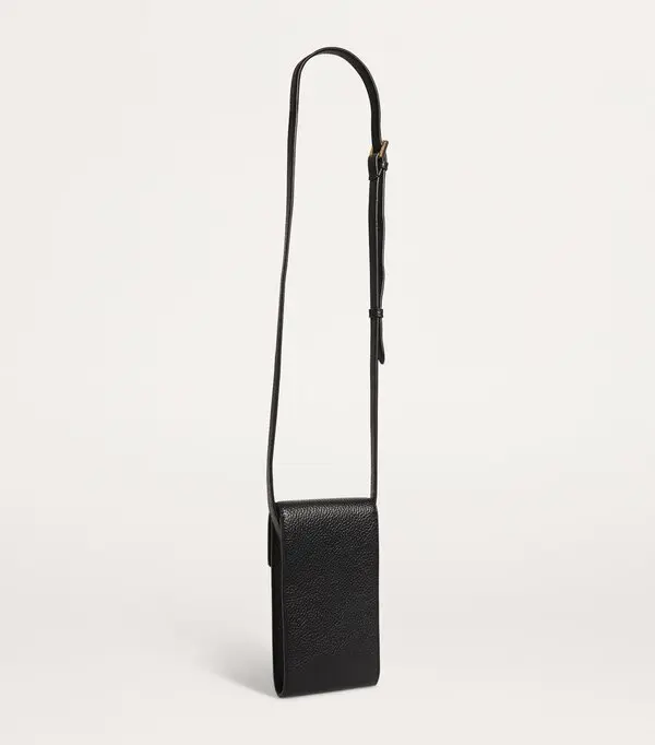 Harrods Leather Phone Pouch