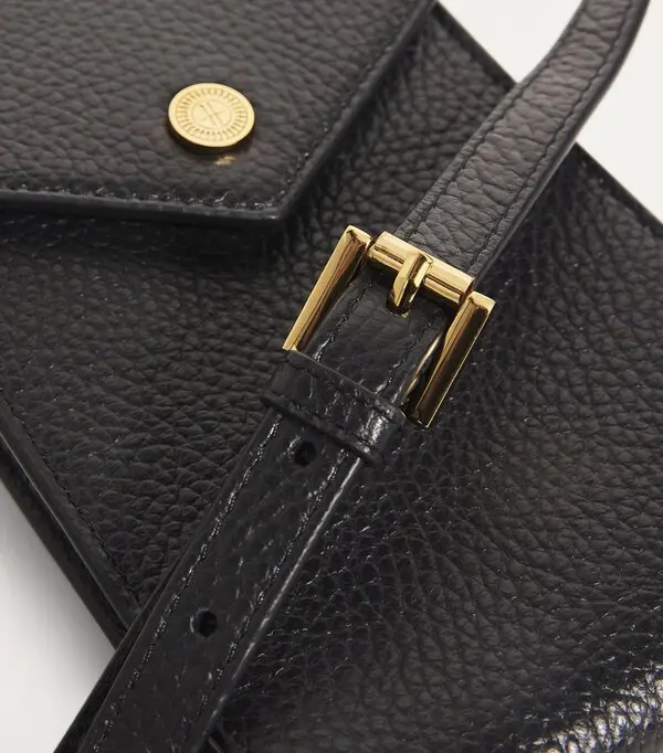 Harrods Leather Phone Pouch