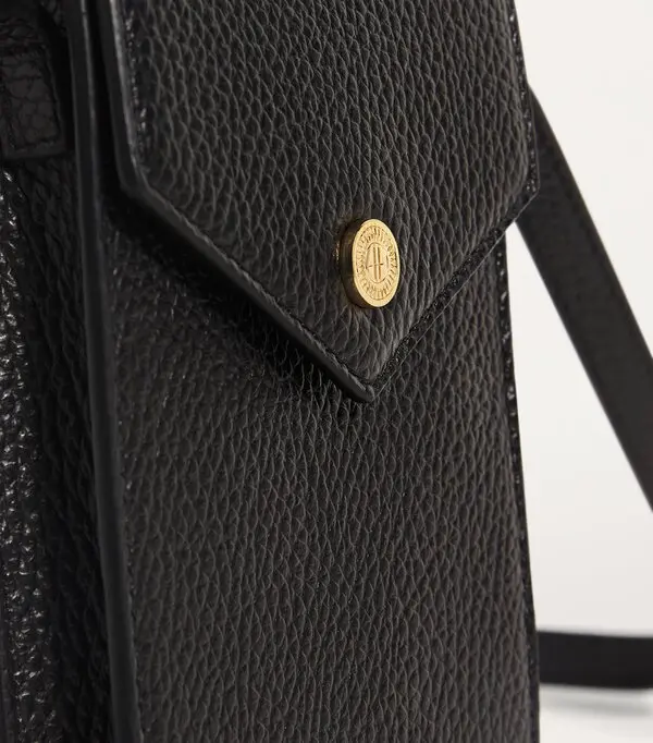 Harrods Leather Phone Pouch