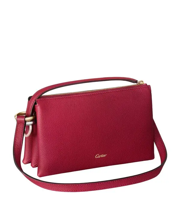 Cartier Calfskin Trinity Shoulder Bag