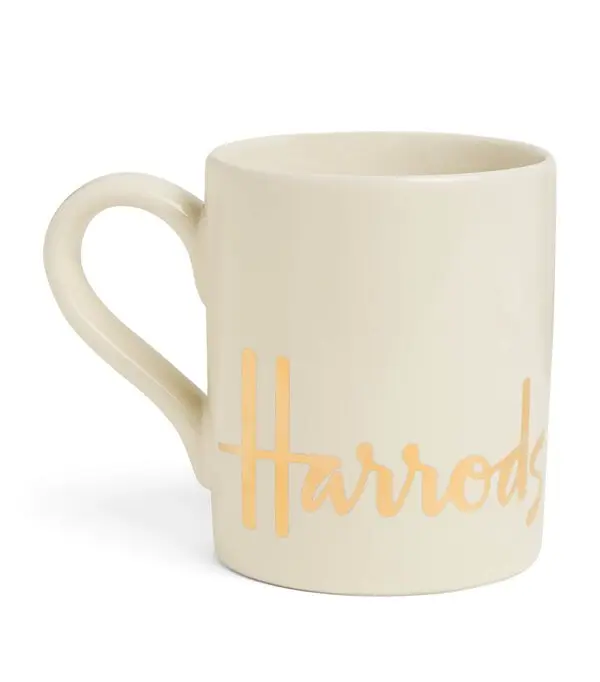 Harrods Logo Mug - Ivory