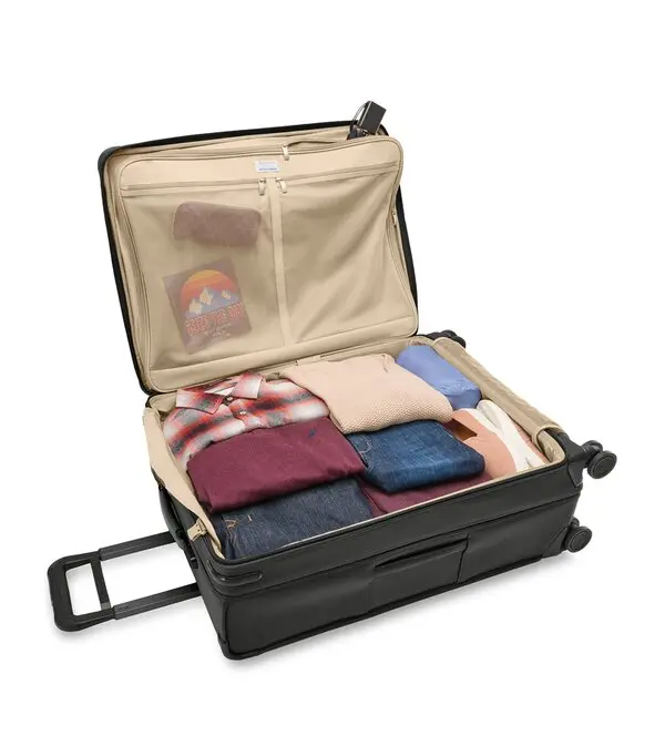 Briggs & Riley Large Expandable Spinner Suitcase - Black