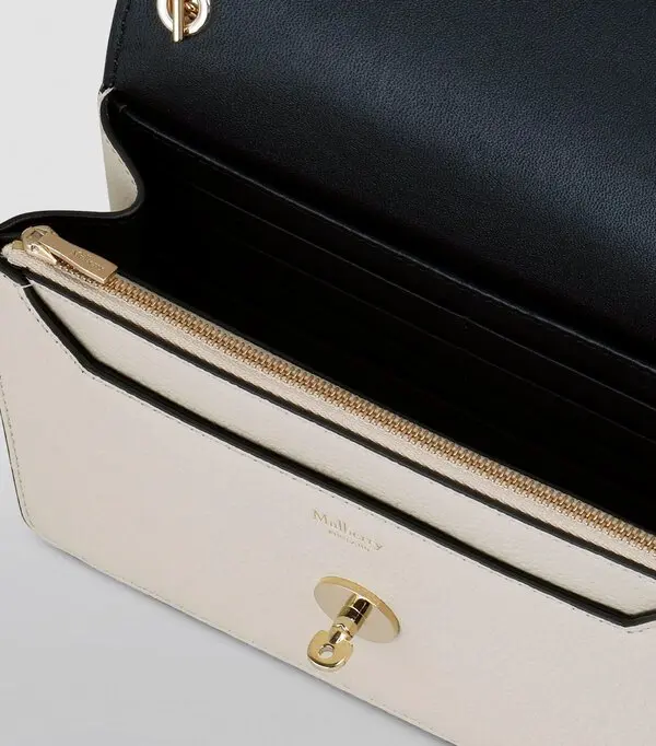 Mulberry Leather Darley Cross-body Bag - White