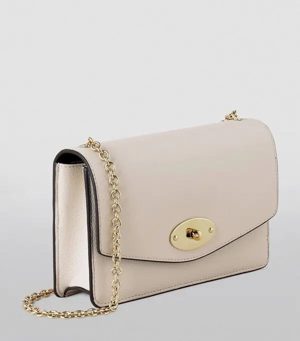 Mulberry Leather Darley Cross-body Bag - White