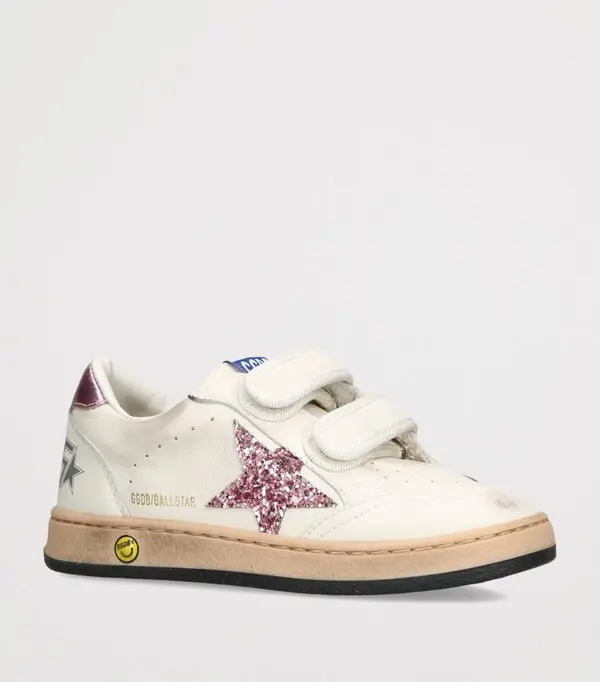 GOLDEN GOOSE Leather Ball Star Sneakers