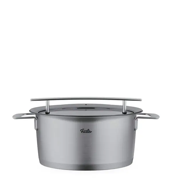 FISSLER Stainless Steel Phi Stew Pot With Lid - Metallic