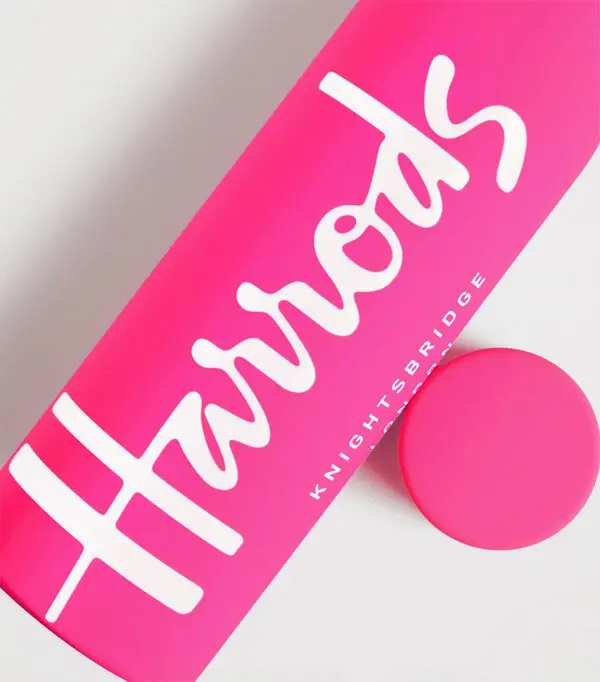 Harrods Logo Water Bottle - Pink