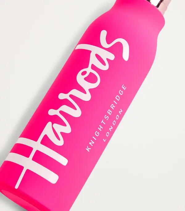 Harrods Logo Water Bottle - Pink